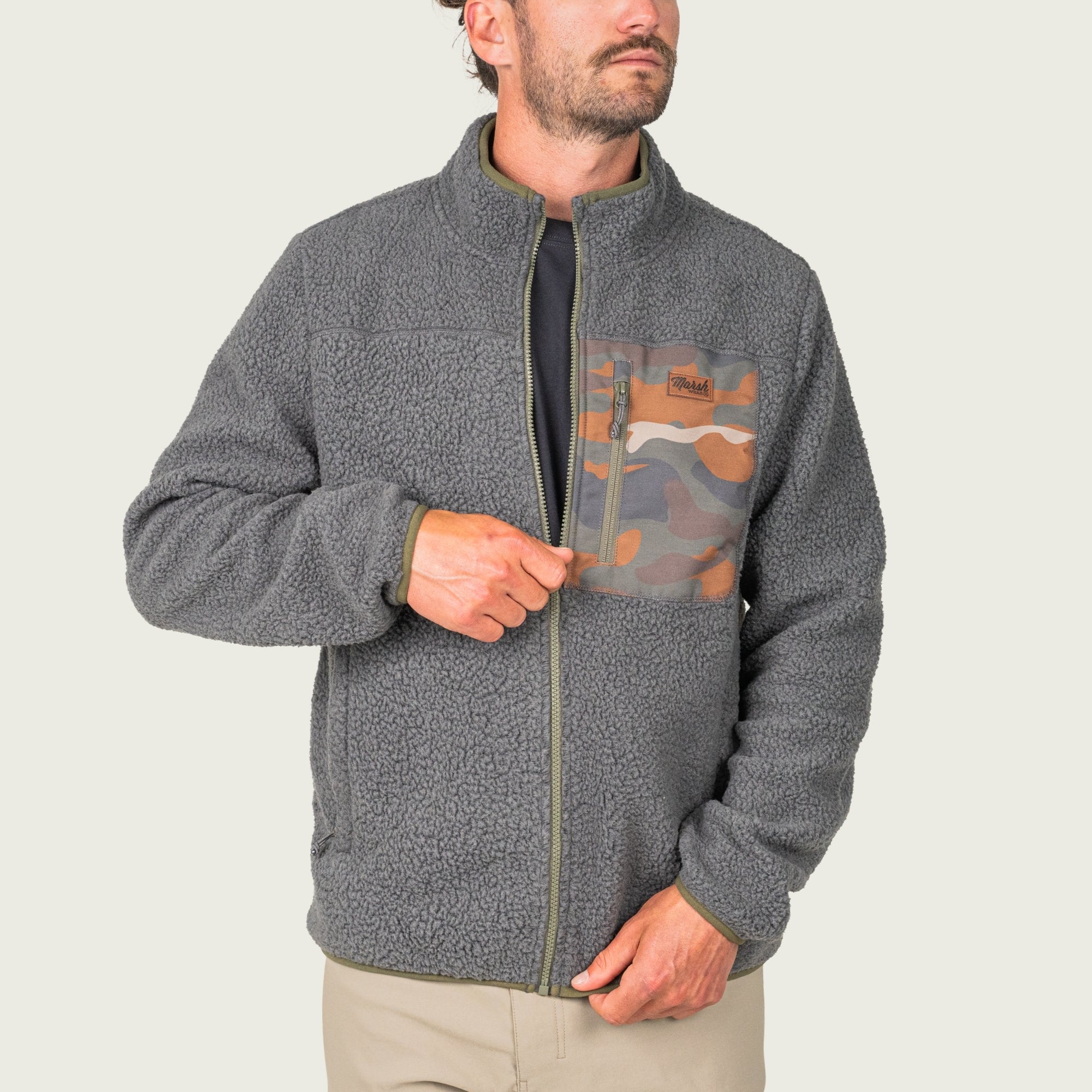 Baytown Sherpa Jacket – Marsh Wear Clothing