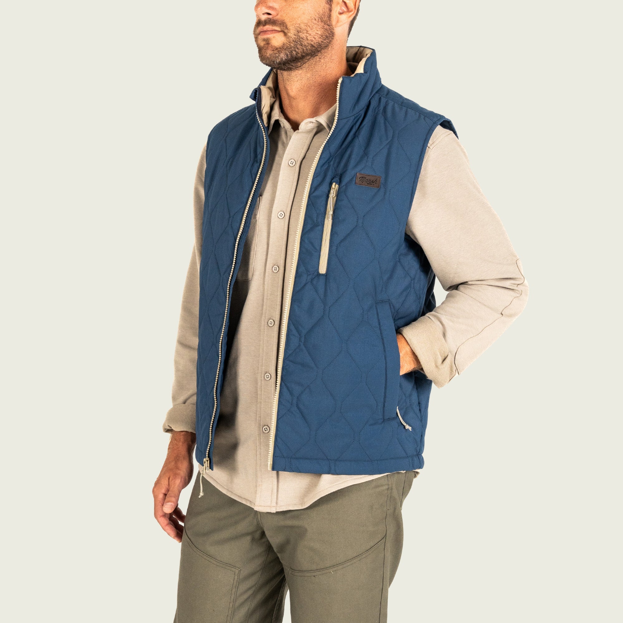 Barnwell Puff Full Zip Vest – Marsh Wear Clothing