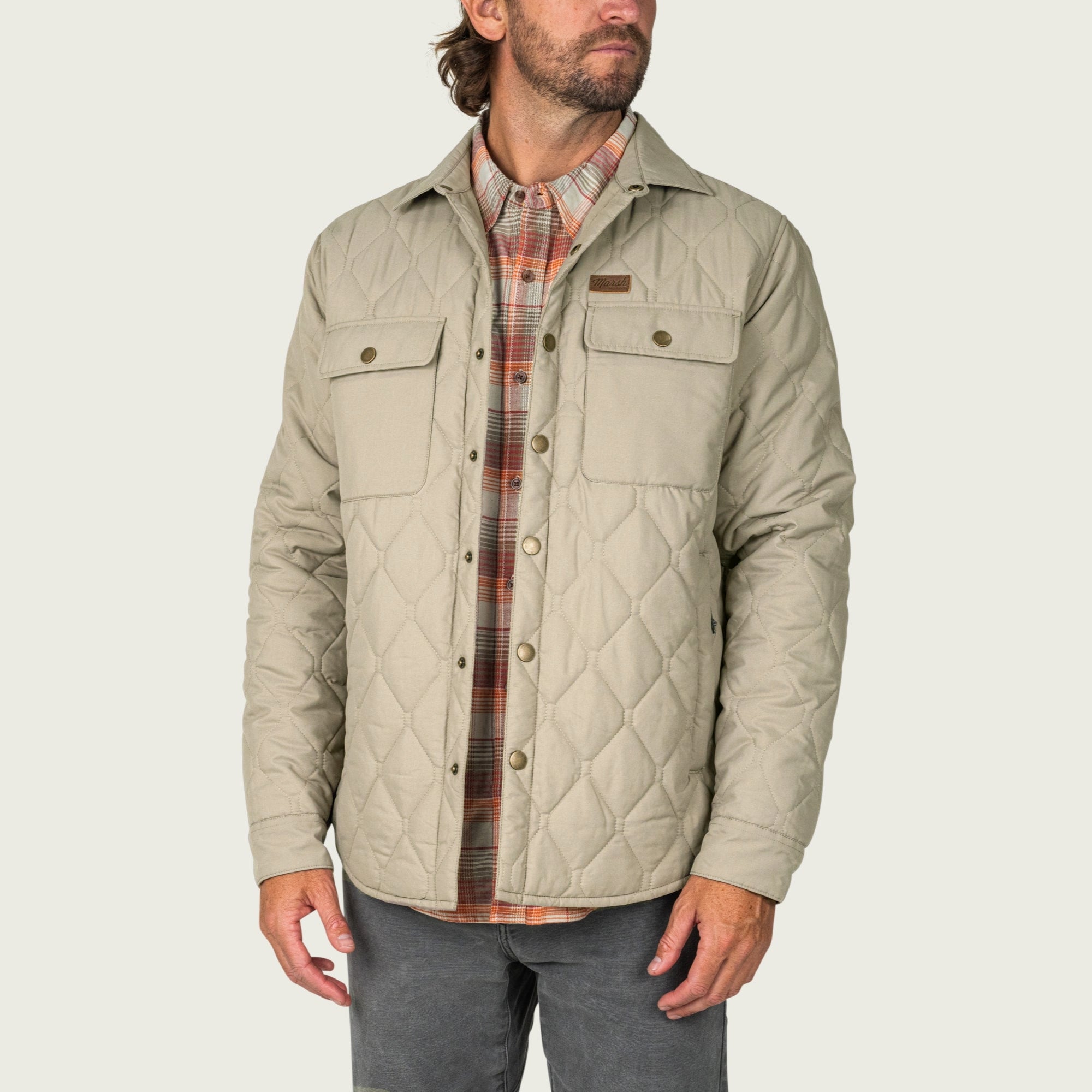 Saluda Puff Shacket – Marsh Wear Clothing