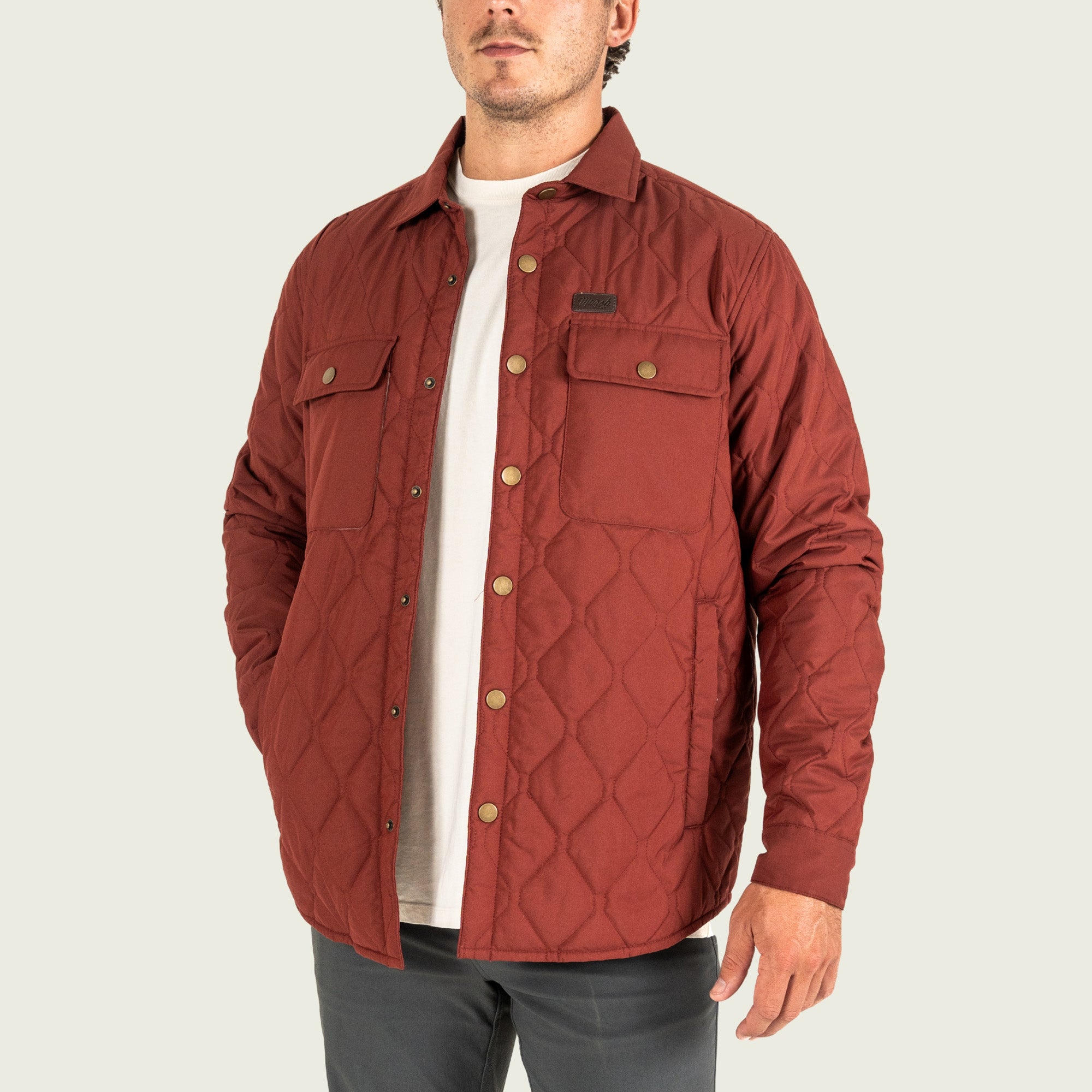 Saluda Puff Water Repellent Shacket – Marsh Wear Clothing